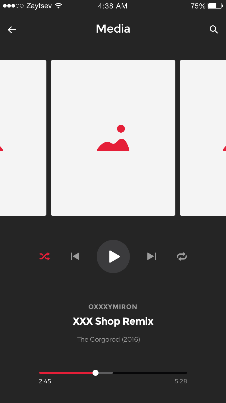 Oculus iOS Wireframe UI Kit by Qo7 | ThemeForest